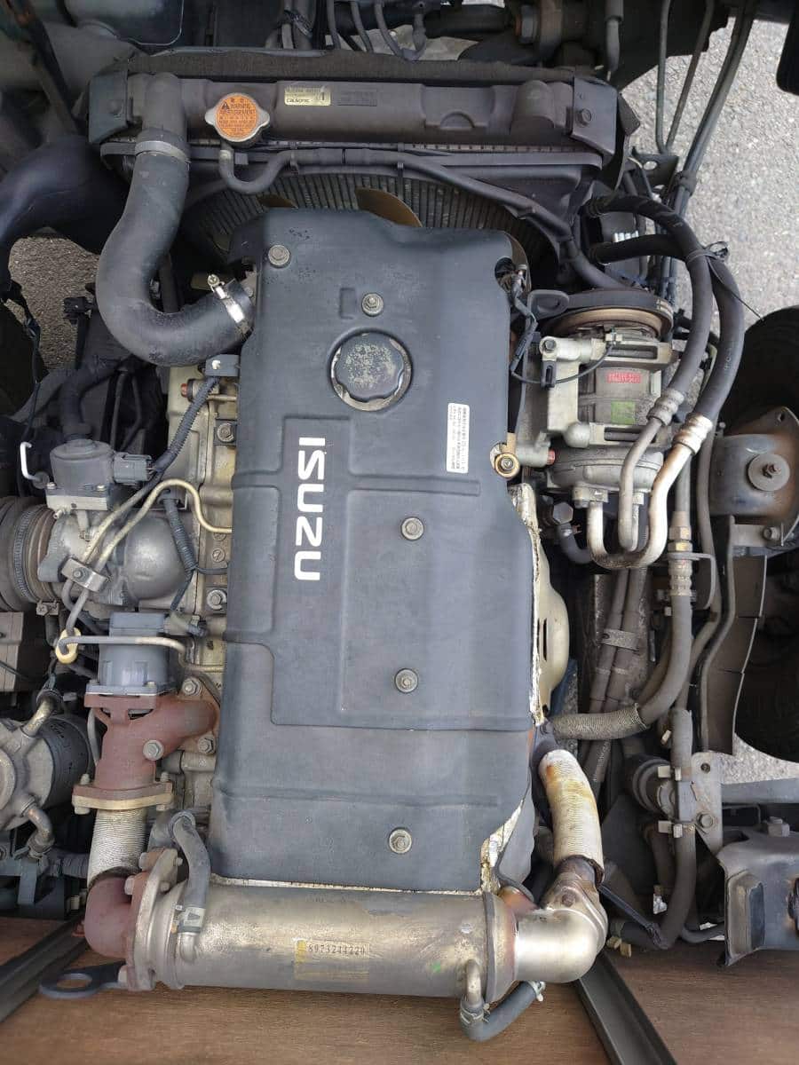 [Used]4HG1 Engine Isuzu elf March, 2002 KK-NKR71EA truck 2024012702 ...