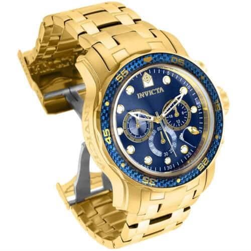 [New]Invicta Men's Watch Pro Diver Quartz Chronograph Yellow Gold ...