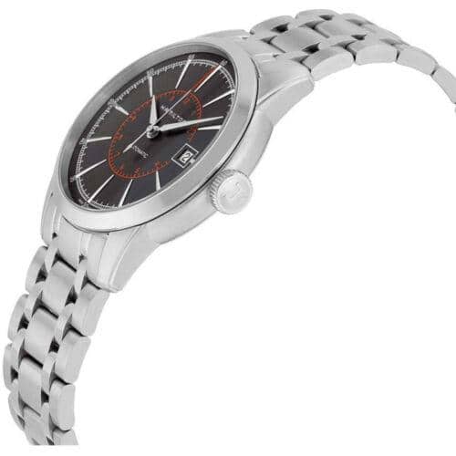 [New]Hamilton Men's Watch American Railroad Auto Black Dial Bracelet ...
