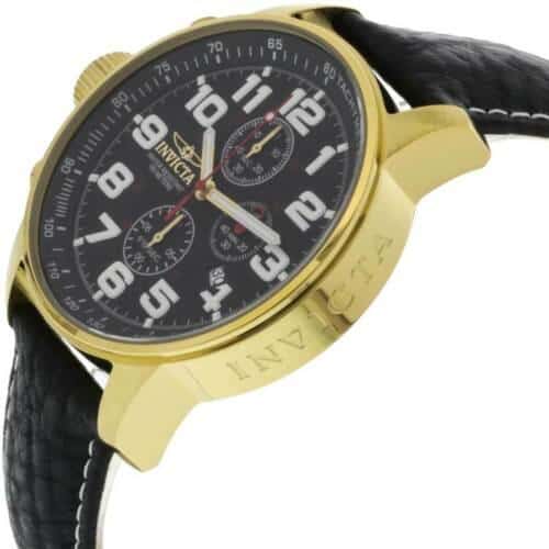 [New]Invicta Men's Watch I Force Lefty Chronograph Black Dial Leather ...