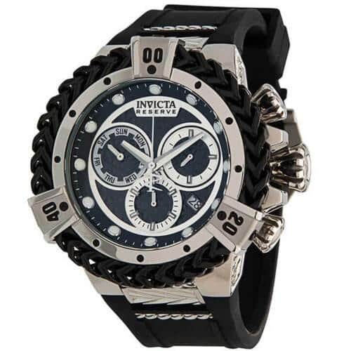 [New]Invicta Men's Watch Reserve Herc Quartz Chronograph Black Rubber ...