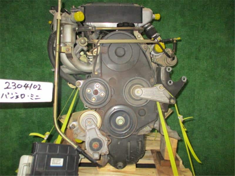 [Used]4A30T Engine MITSUBISHI Pajero Mini 2004 TA-H58A - BE FORWARD ...