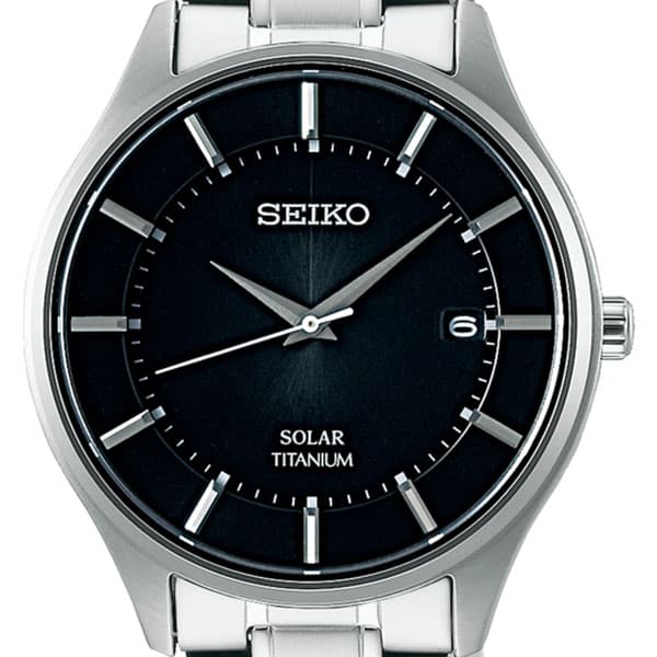 [New]SEIKO selection SEIKO SELECTION SBPX103 solar Pair watch titanium ...