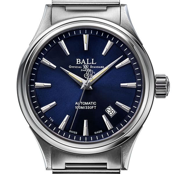[New]Ball BALL Watch sutokumanvikutorimenzu self-winding watch simple ...