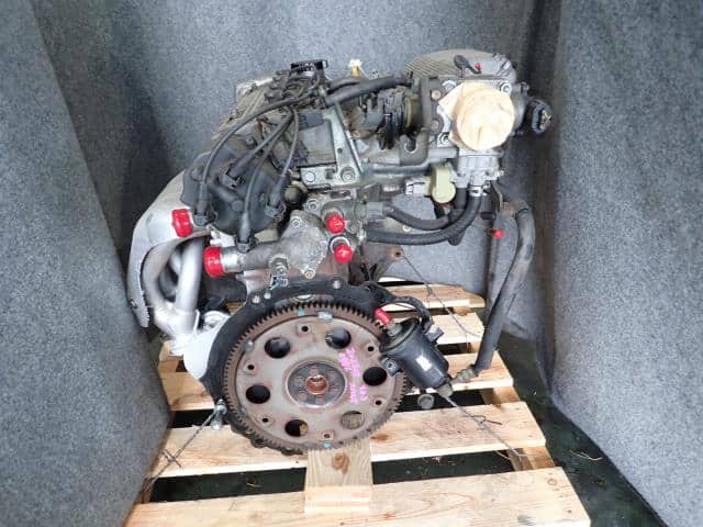 [Used]7A-FE Engine TOYOTA Corolla Spacio 2000 GF-AE115N 190001A440 - BE ...