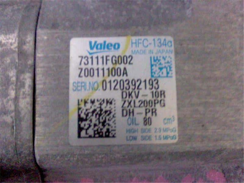 [Used]A/C Compressor SUBARU Impreza 2010 DBA-GE6 73111FG002 - BE ...