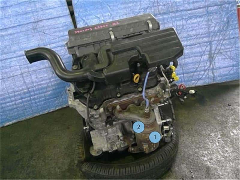 [Used]KFVE3 Engine DAIHATSU Tanto 2012 DBA-L375S - BE FORWARD Auto Parts