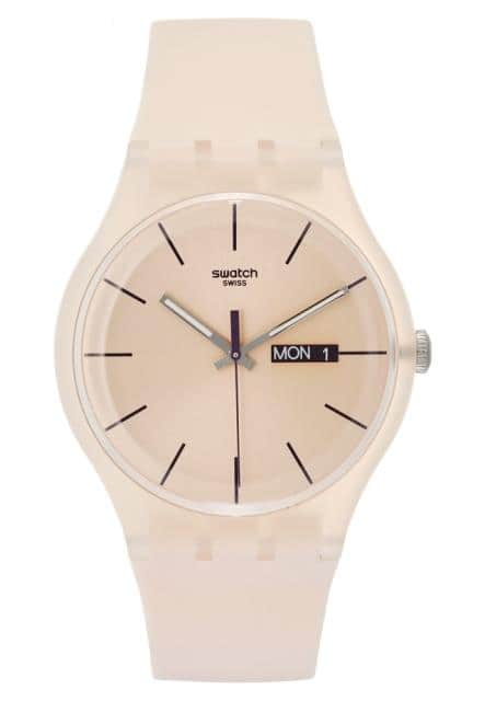 [New]Swatch Swatch ROSE REBEL - Watch - pink unisex - BE FORWARD Store