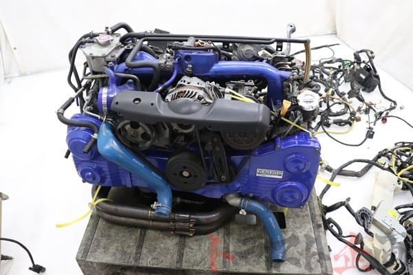 [Used]2100498301 TOMEI complete 2.2 L EJ20 Engine Assy IMPREZA C type ...