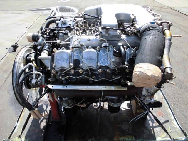 [Used]8DC11 Engine Mitsubishi Fuso Fuso largesize car 2002 KL-FU50KPX ...