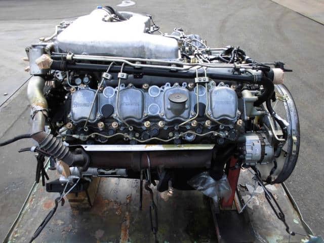 [Used]8DC11 Engine Mitsubishi Fuso Fuso largesize car 2002 KL-FU50KPX ...