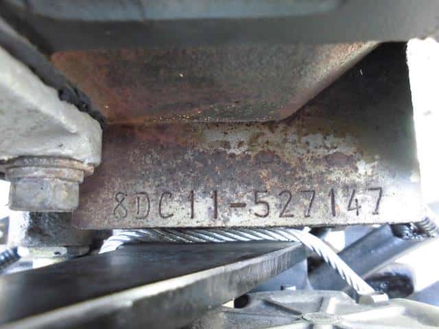 [Used]8DC11 Engine Mitsubishi Fuso Fuso largesize car 2002 KL-FU50KPX ...