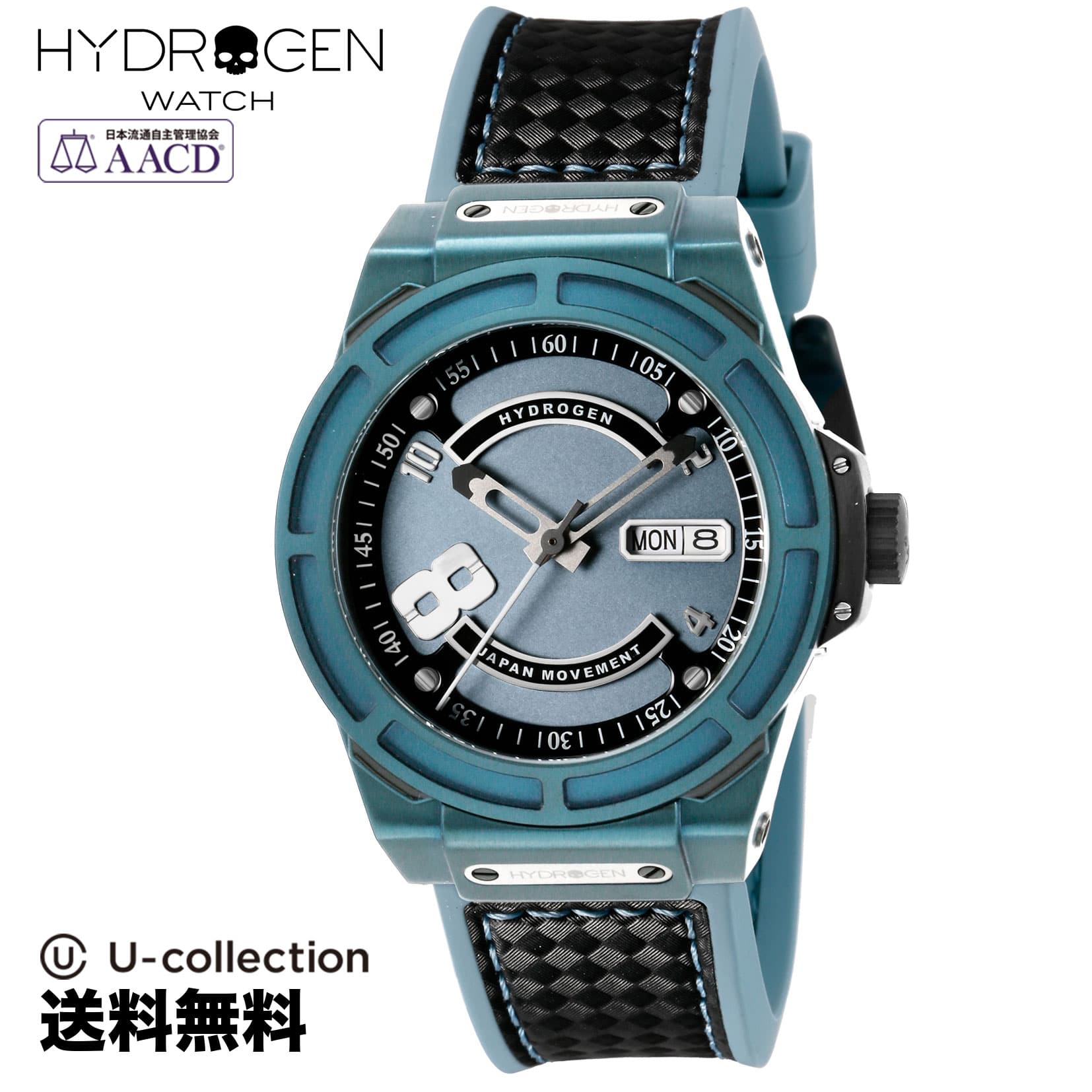 [New]HYDROGEN high mud gene OTTO self-winding watch mens blue HW224008 ...