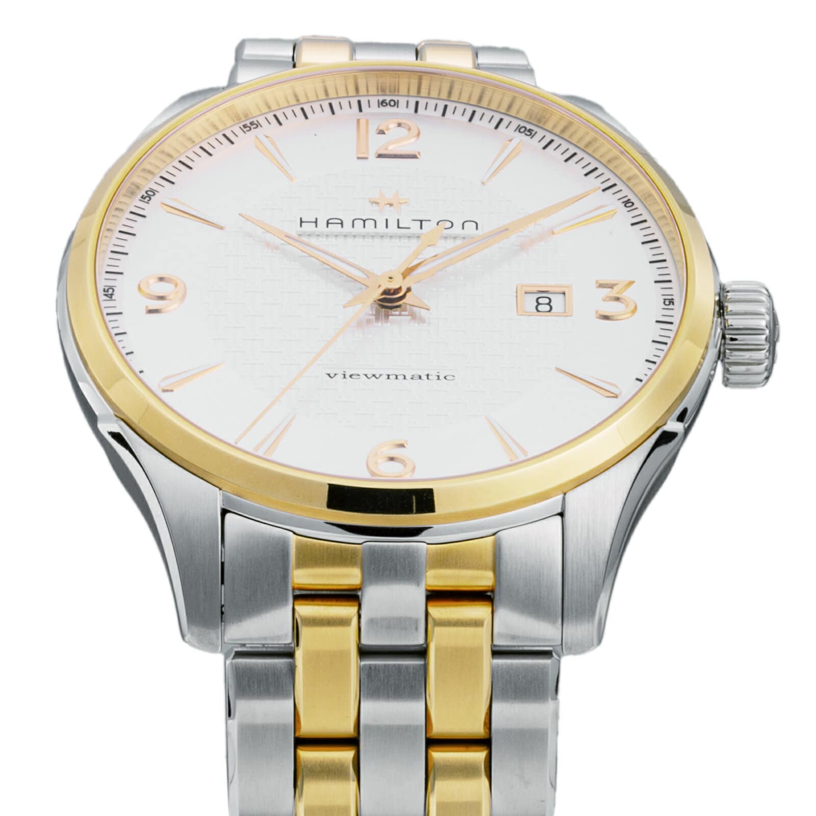 [New]HAMILTON mens clock JAZZMASTER Jazz master self-winding watch ...