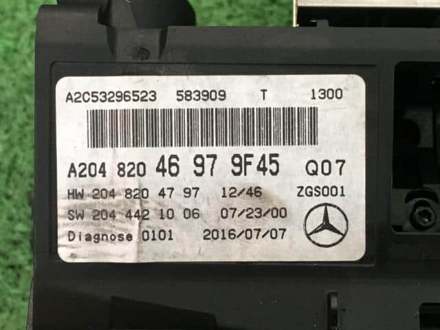[Used]Car Navigation MERCEDES-BENZ Benz c class 2007 DBA-204041 - BE ...