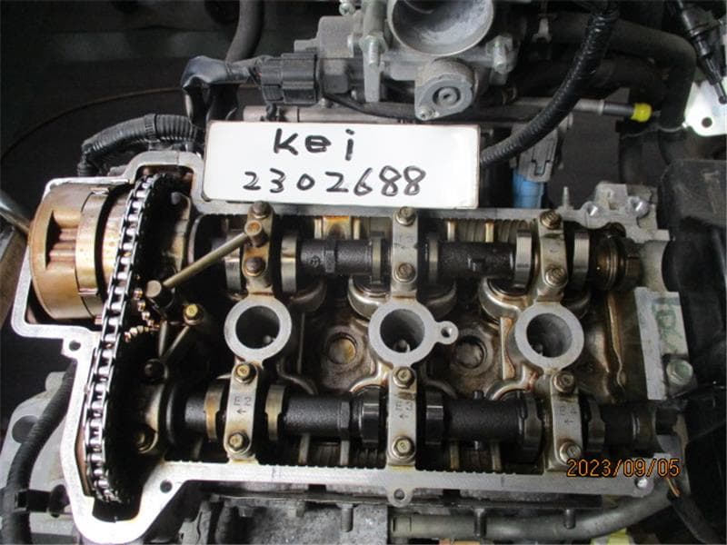 [Used]K6A Engine SUZUKI Kei 2008 CBA-HN22S - BE FORWARD Auto Parts