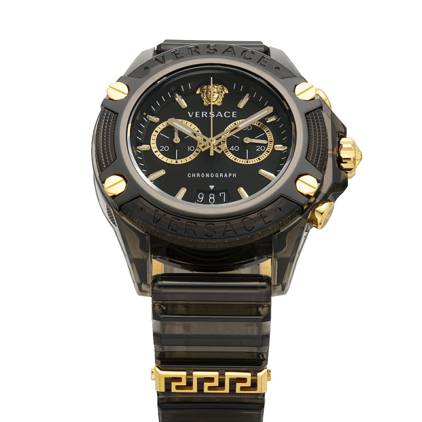 [New]OUTLET verusachieverusachi VERSACE mens Ladies clock ICON ACTIVE ...