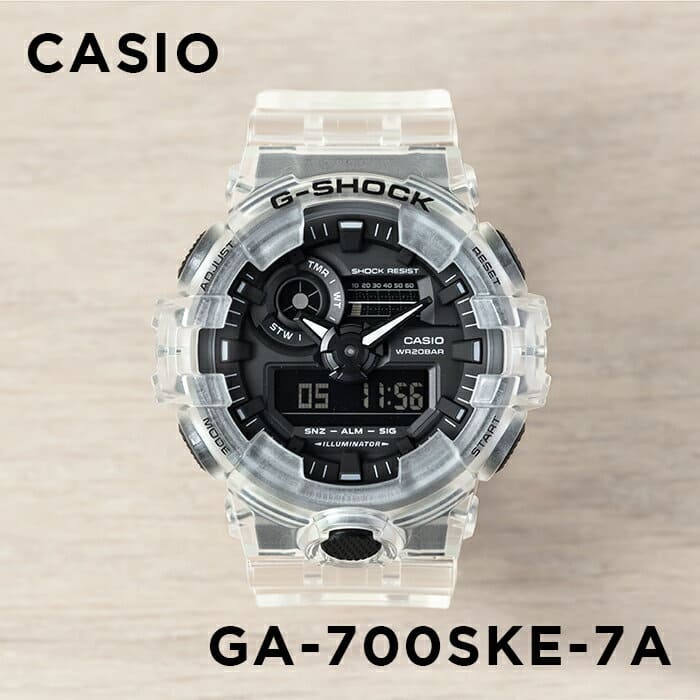 [New]CASIO G-SHOCK Casio G-Shock GA-700SKE-7A clock mens calendar ...