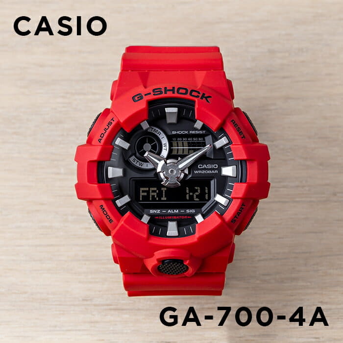 [New]CASIO G-SHOCK Casio G-Shock GA-700-4A clock mens calendar ...