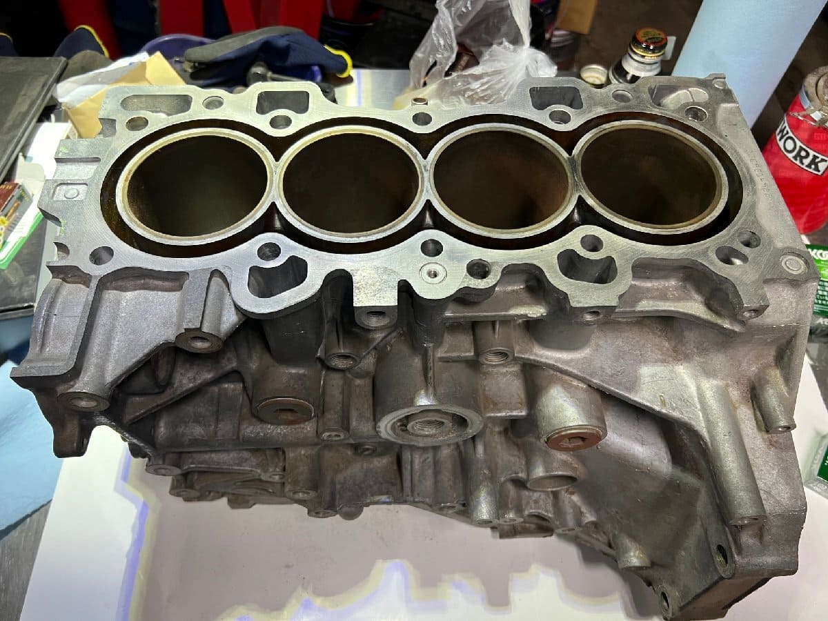 [Used]HONDA Honda EF8 CR-X EF9 B16A engine block crankcase VTEC - BE ...