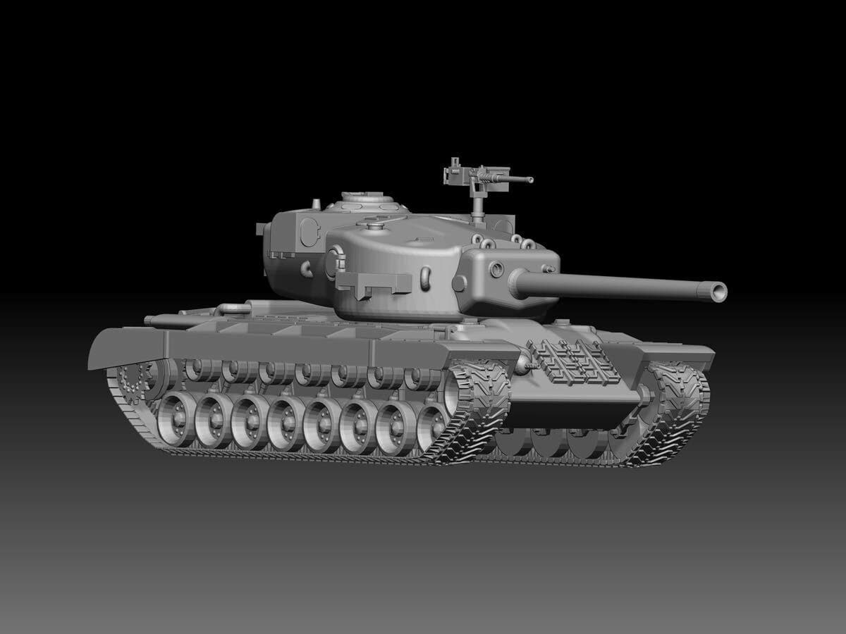 [New]1/72 resin kit non-painting WWII U.S. forces T29 heavy tank [I can ...