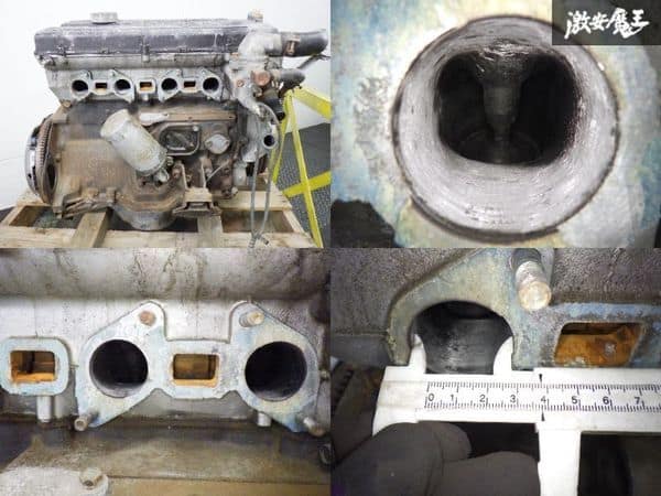 [Used]Toyota Genuine RA25 Celica 2000GT MT Engine 18RG 18R-G block HEAD ...