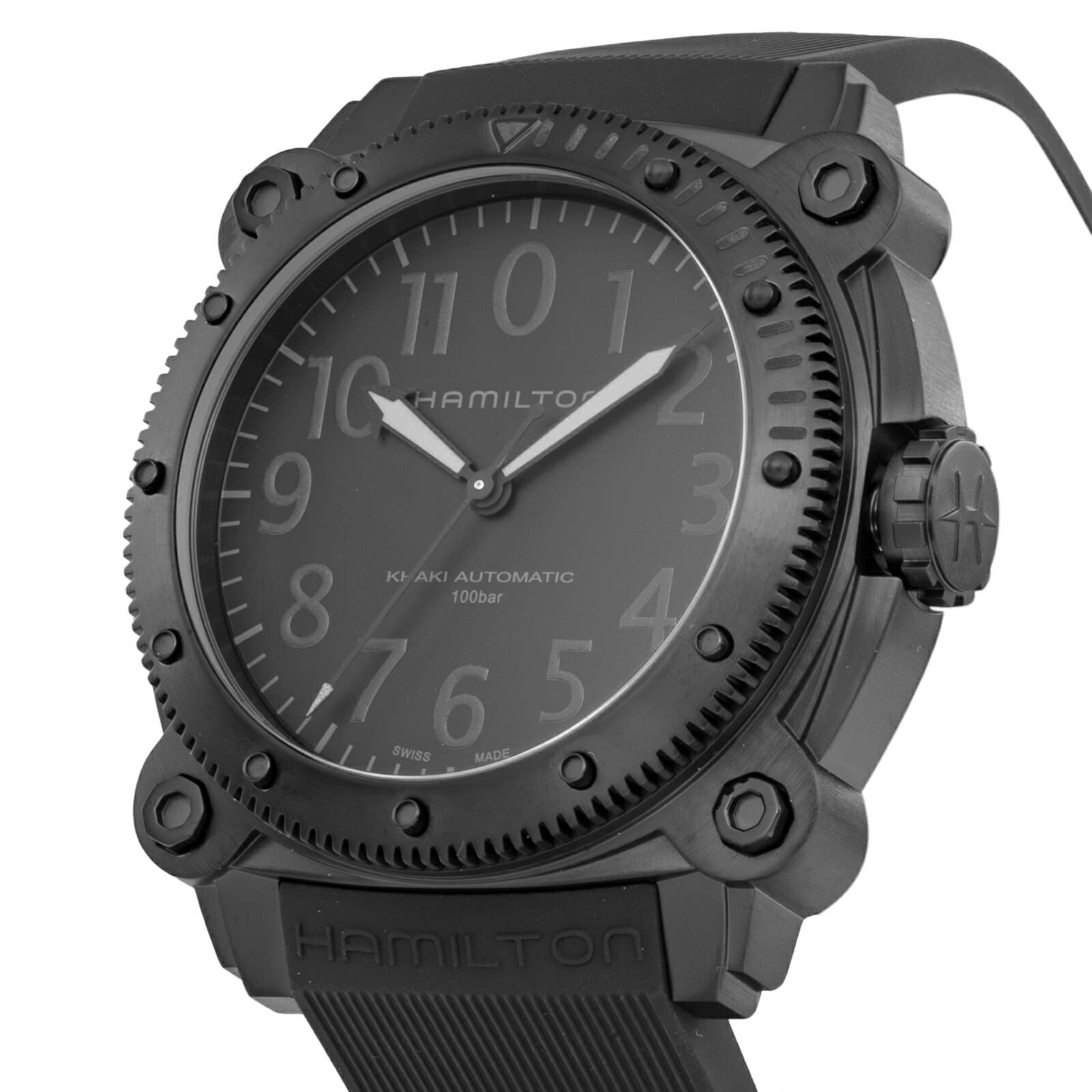 [New]HAMILTON Hamilton below zero khaki Navy self-winding watch mens ...