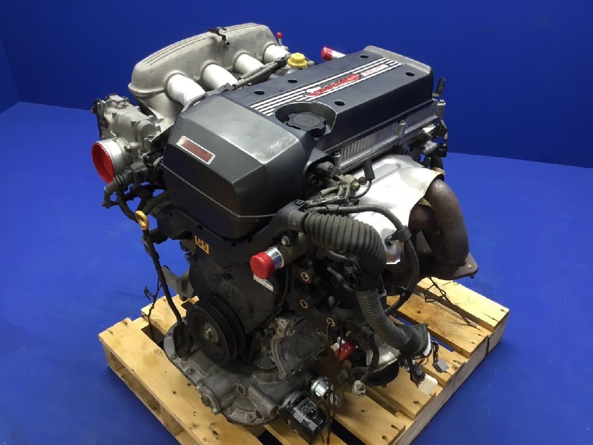 [Used]SXE10 Altezza 3SGE Engine 2400852 2K2-3 shin - BE FORWARD Auto Parts