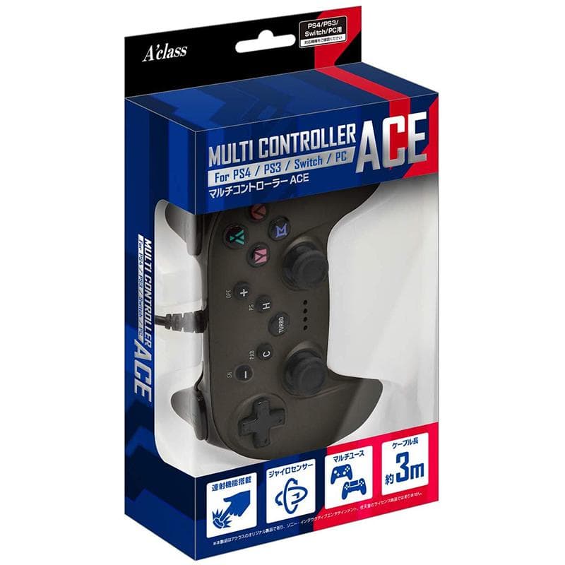 [New]Multi-controller Ace (metal Black) PS4/PS3/Switch/PC correspondence Accra SASP-0522 - BE ...