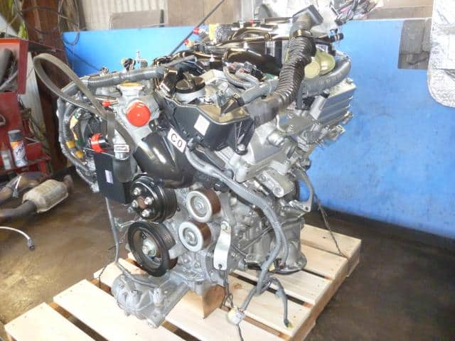 [Used]4GR-FSE Engine TOYOTA Mark X 2011 DBA-GRX130 1900031F90 - BE ...