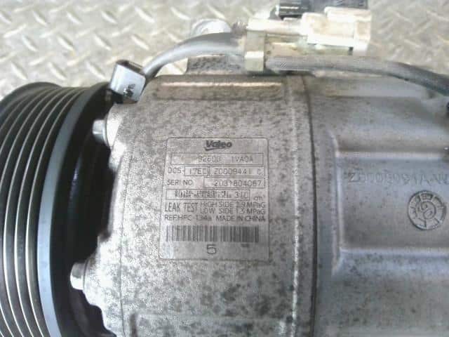 [Used]A/C Compressor NISSAN Serena 2012 DBA-C26 926001VA0A - BE FORWARD ...