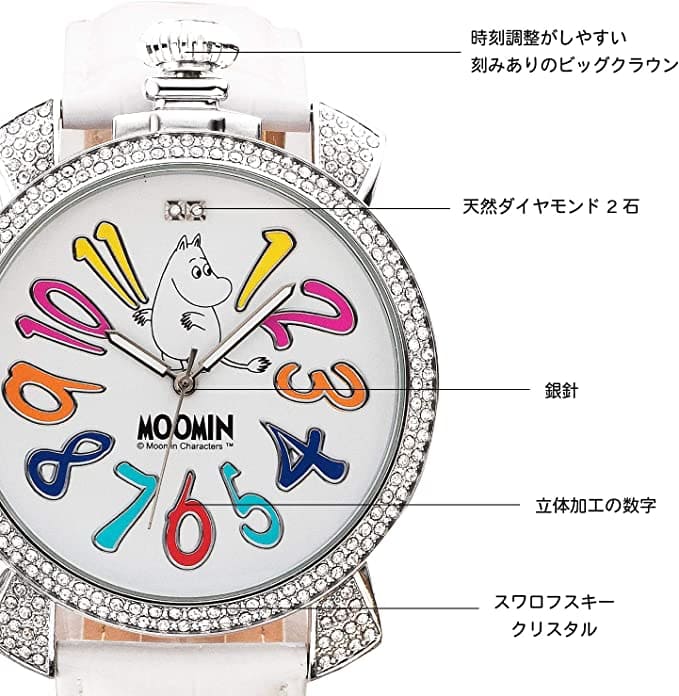 [New]Mumin big Face character Mumin clock Mumin Mumin Snufkin Mumin ...