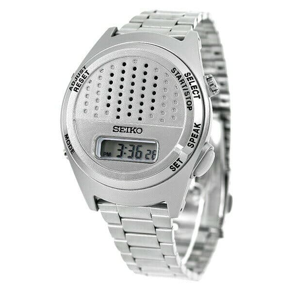 [New]It is like SEIKO sound digital watch talking watch stopwatch mens ...