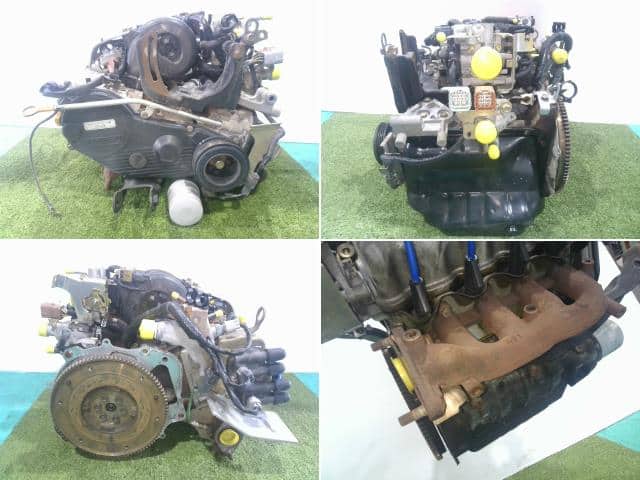 [Used]EN07F Engine SUBARU Sambar LE-TT1 10100KL610 - BE FORWARD Auto Parts