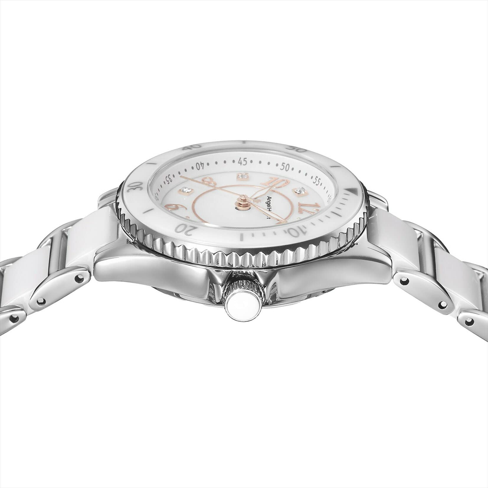 [New]Angel Heart angel heart love solar quartz Ladies pearl dial ...