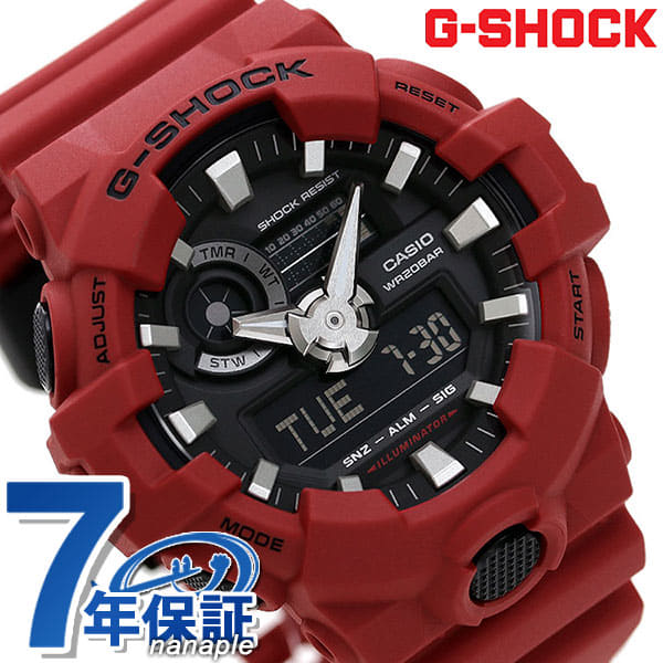 [New]It is like g shock G-SHOCK G-SHOCK GA-700-4ADR combination Black ...