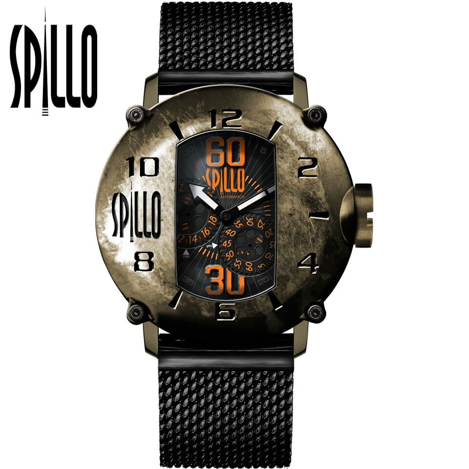 [New]SPILLO (supiro) SPEED DEMON SD1000V6B-MK bronze orange index Italy ...