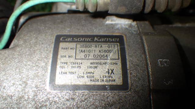 [Used]A/C Compressor HONDA Step Wagon 2007 DBA-RG1 38810RTA007 - BE ...