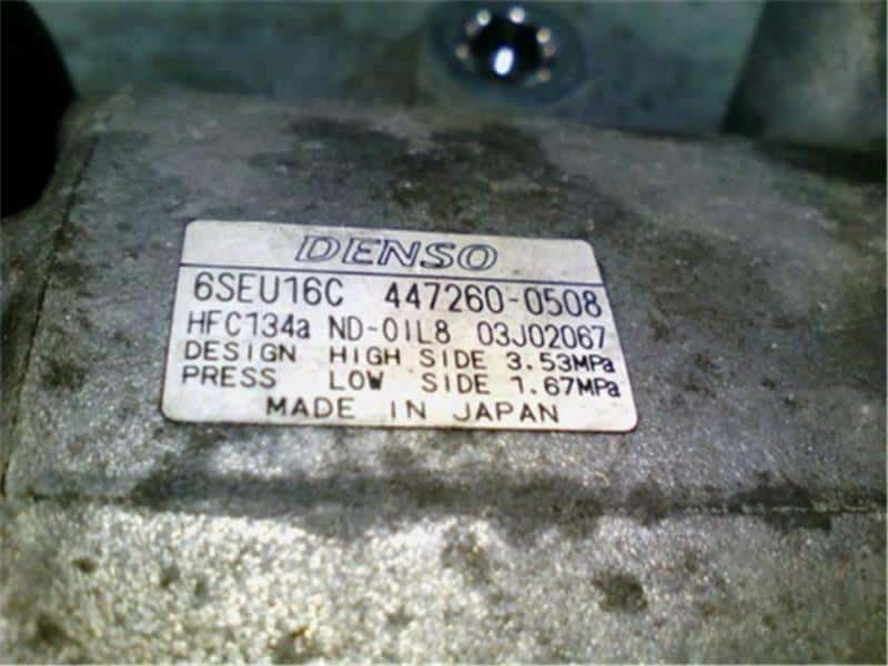 [Used]A/C Compressor TOYOTA Harrier 2007 CBA-ACU35W 8831048091 - BE ...