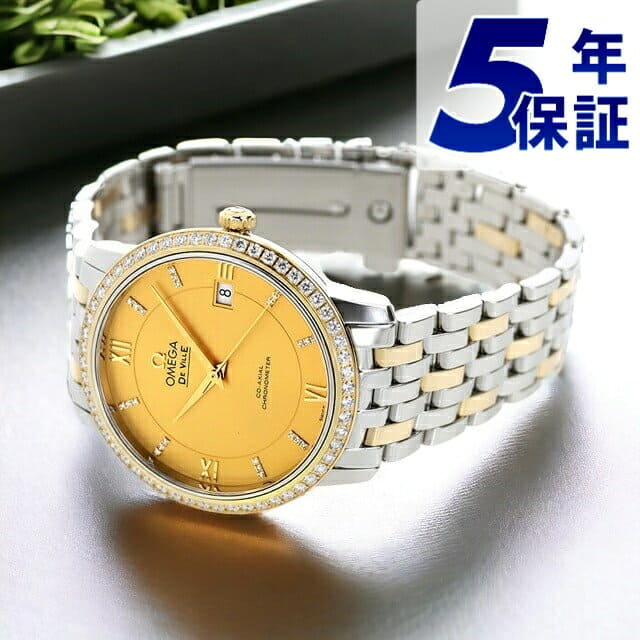 [New]\ 7/4 ★It is all article +9 time OMEGA devil prestige 37mm Automatic winding K18 mens ...