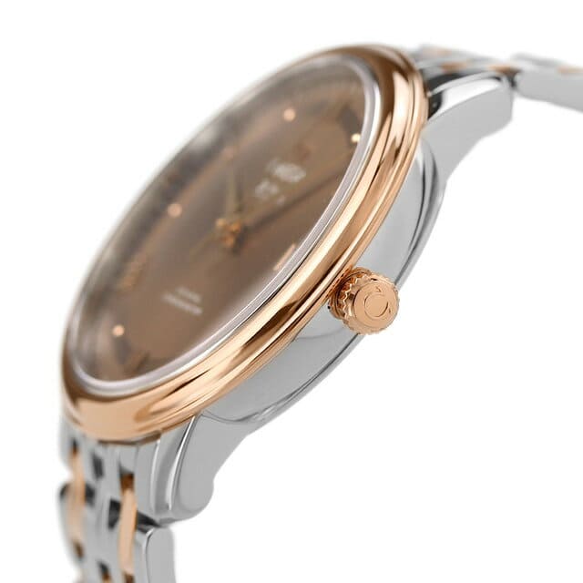 [New]\ 7/4 ★It is all article +9 time OMEGA devil prestige 36.8mm Automatic winding K18 mens ...