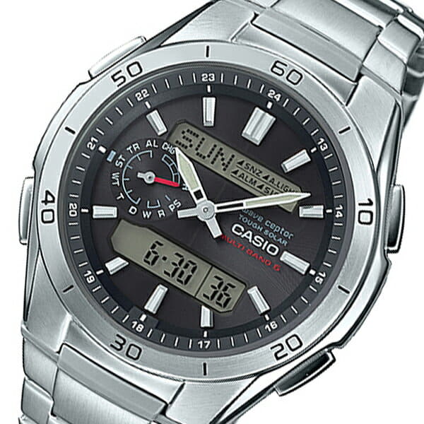 [New]The which includes Casio CASIO mens Electric wave solar Black X ...