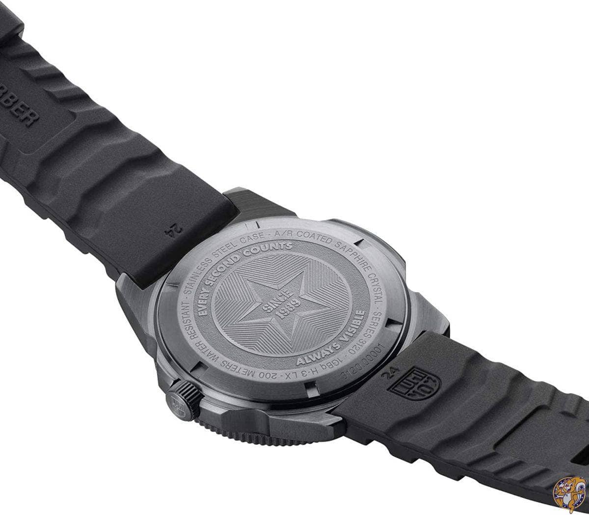 [New]Luminox Pacific diver 3121.BO sea series mens Black - BE FORWARD Store
