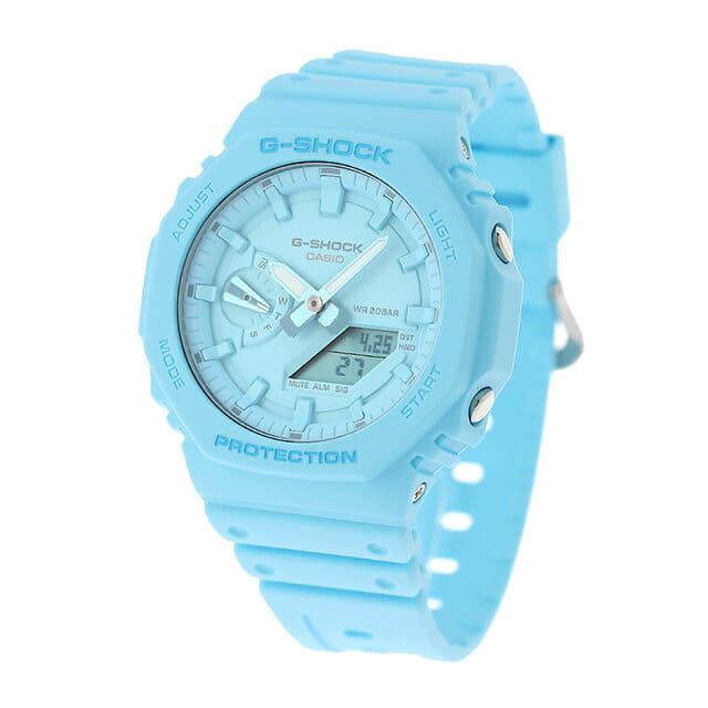 [New]It is usable \ right now ★All article g shock G-SHOCK G-SHOCK GA-2100-2A2 analog digital ...