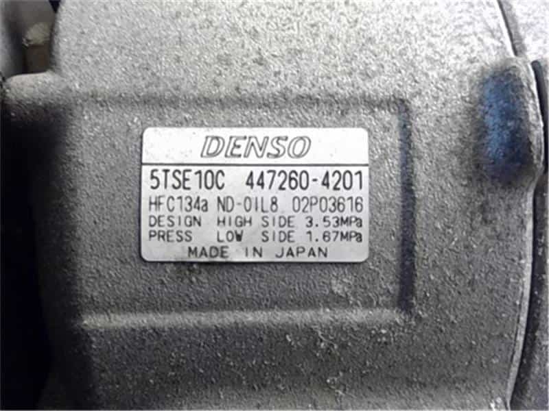 [Used]A/C Compressor TOYOTA Ractis 2012 DBA-NSP120 8831052730 - BE ...