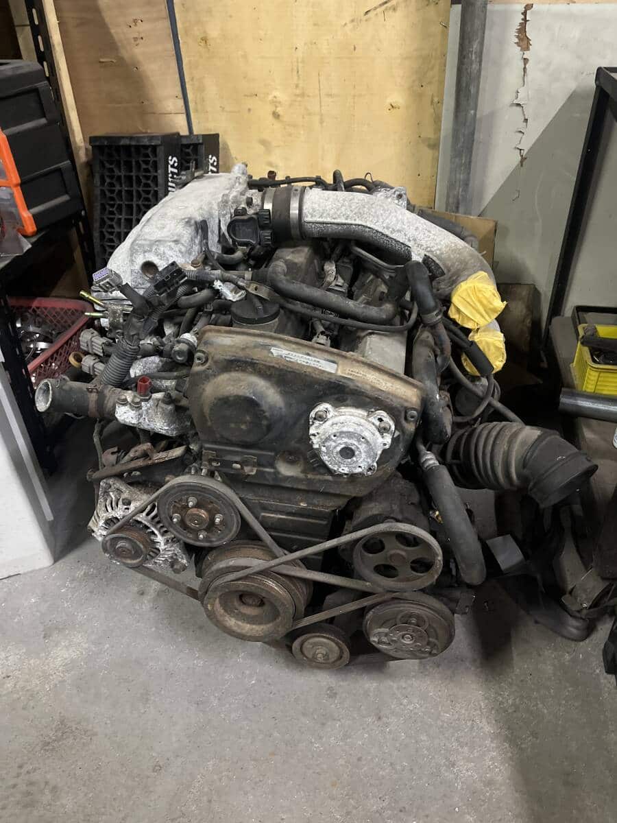 [Used]The RB25det Engine body - BE FORWARD Auto Parts