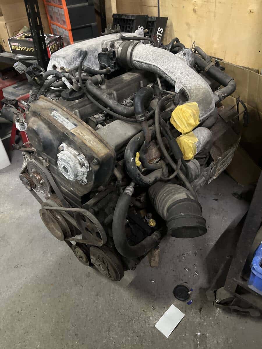 [Used]The RB25det Engine body - BE FORWARD Auto Parts