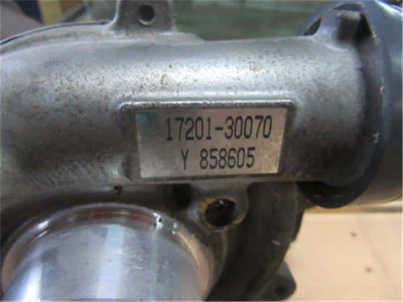 [Used]Turbocharger TOYOTA Regius ace 2007 KR-KDH200V 1720130070 - BE ...