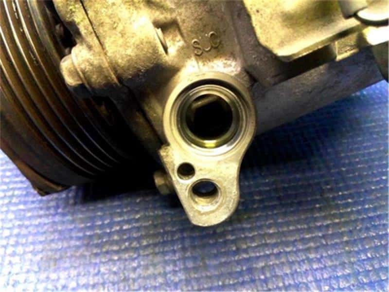 [Used]A/C Compressor MITSUBISHI Colt 2009 DBA-Z21A 7813A138 - BE ...