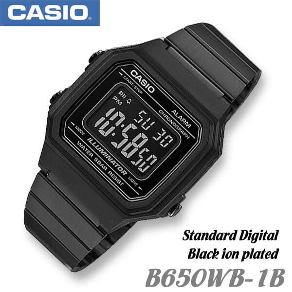 [New]CASIO B650WB-1B STANDARD DIGITAL Casio standard digital mens ...